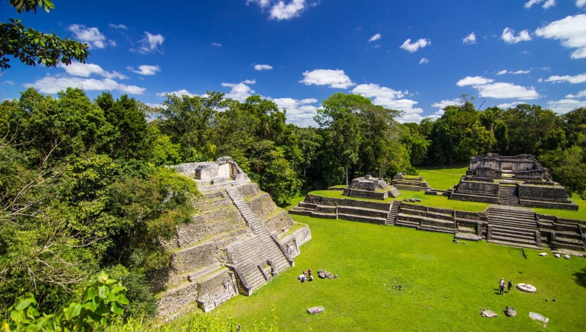 Maya Ruins - Cerros Archaeological Site in Northern Belize