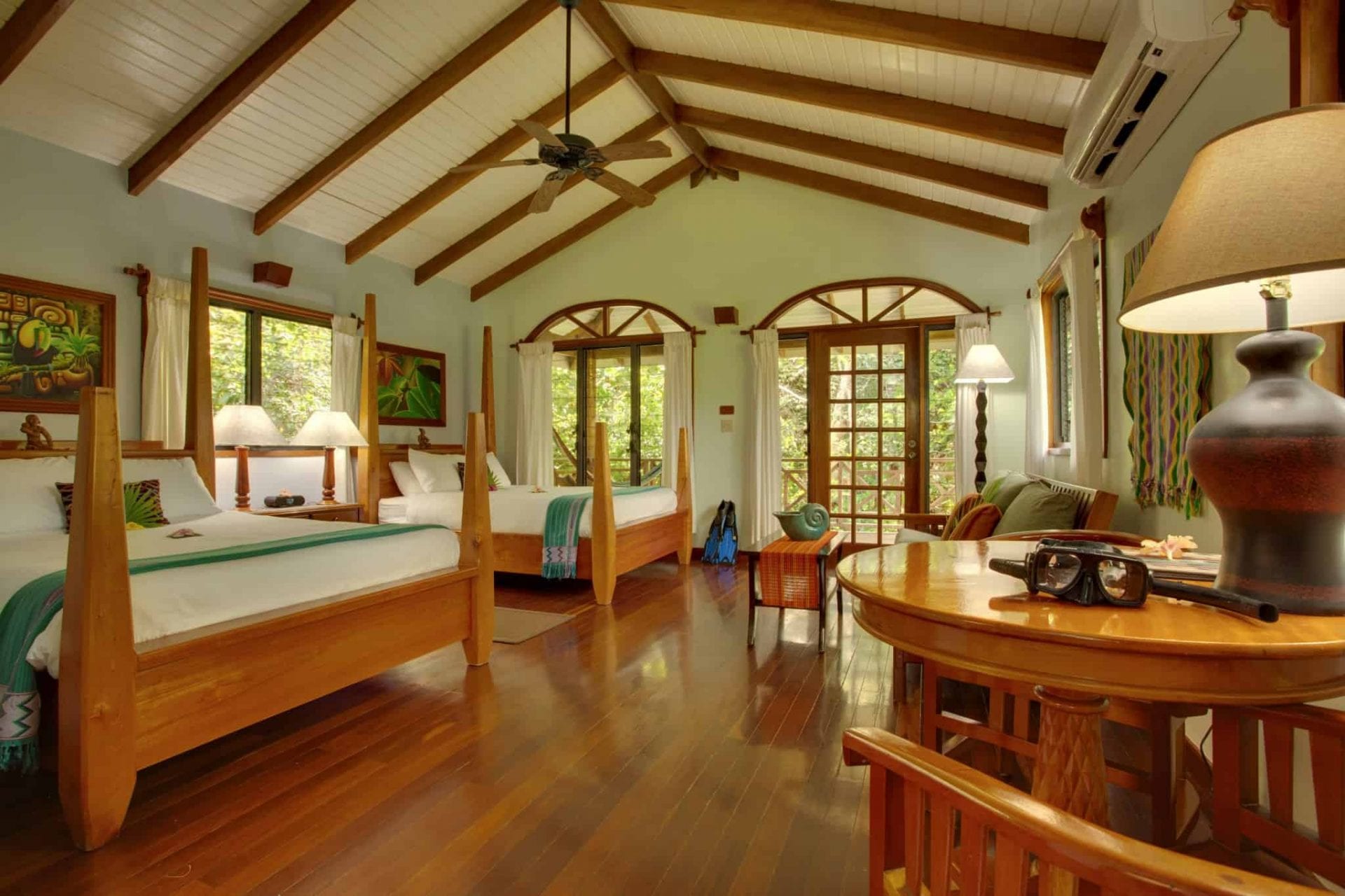Stay in a Treehouse in the Belizean Jungle Near The Beach